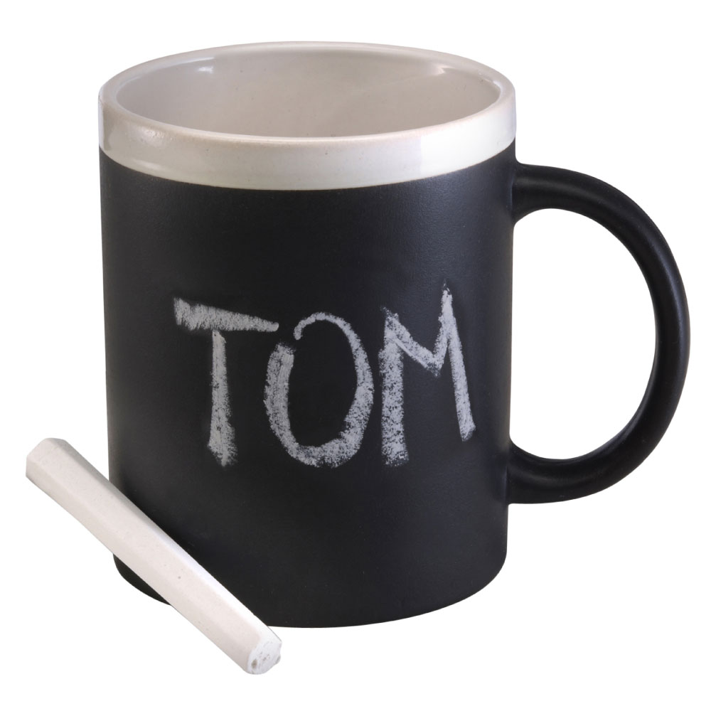 Promotional Chalkboard Mugs - Logo Branded | Budget Promotion