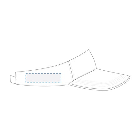 Custom Sandwich Peak Visors | Budget Promotion