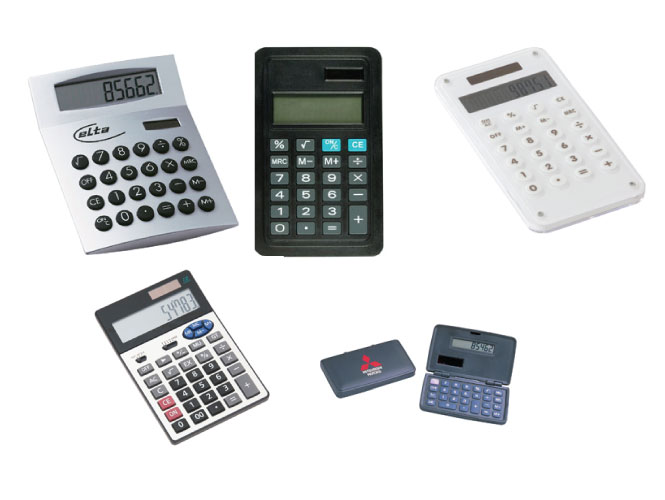 Artcle on Promotional Calculators